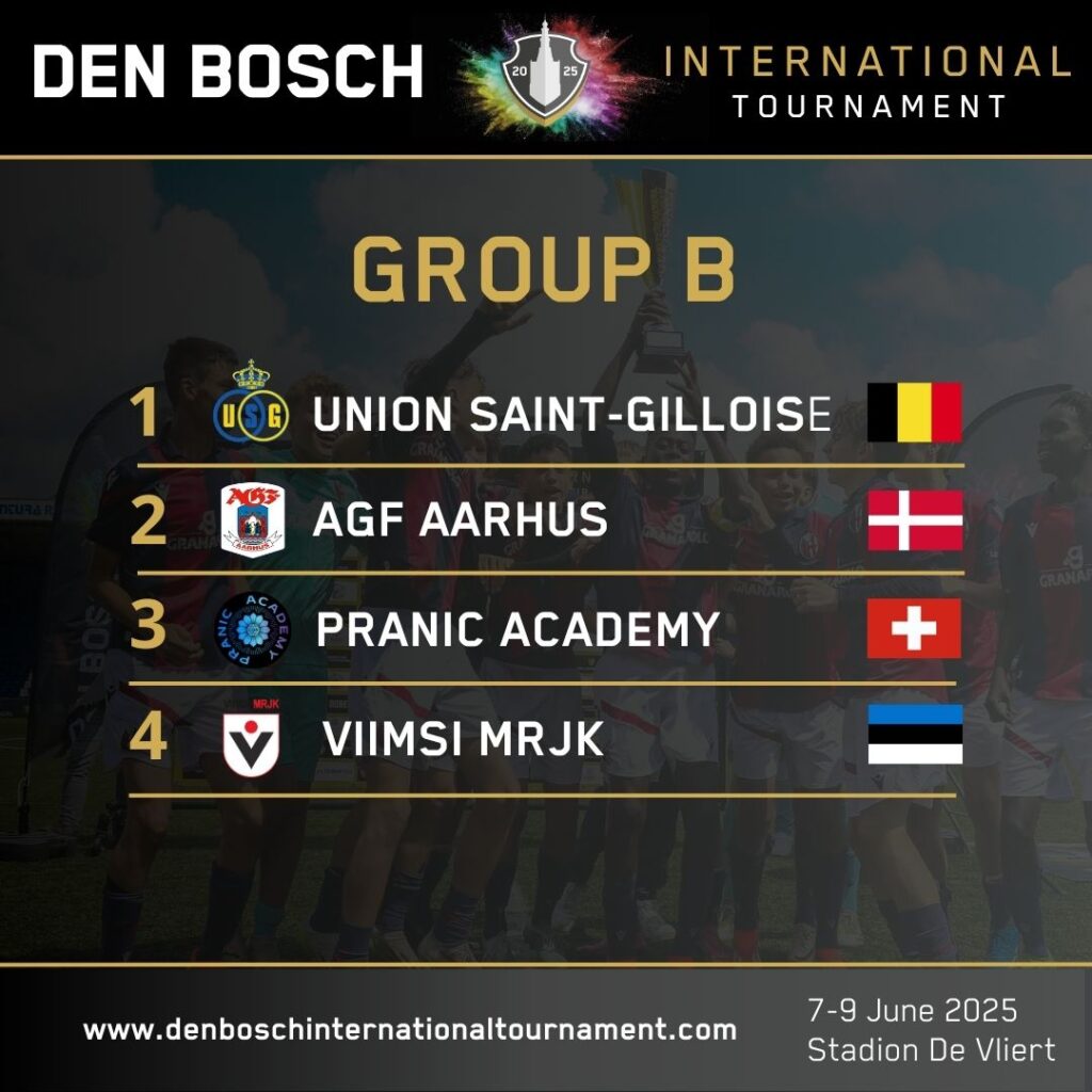 OFFICIAL GROUPS ANNOUNCED FOR DEN BOSCH INTERNATIONAL TOURNAMENT 2025 ...